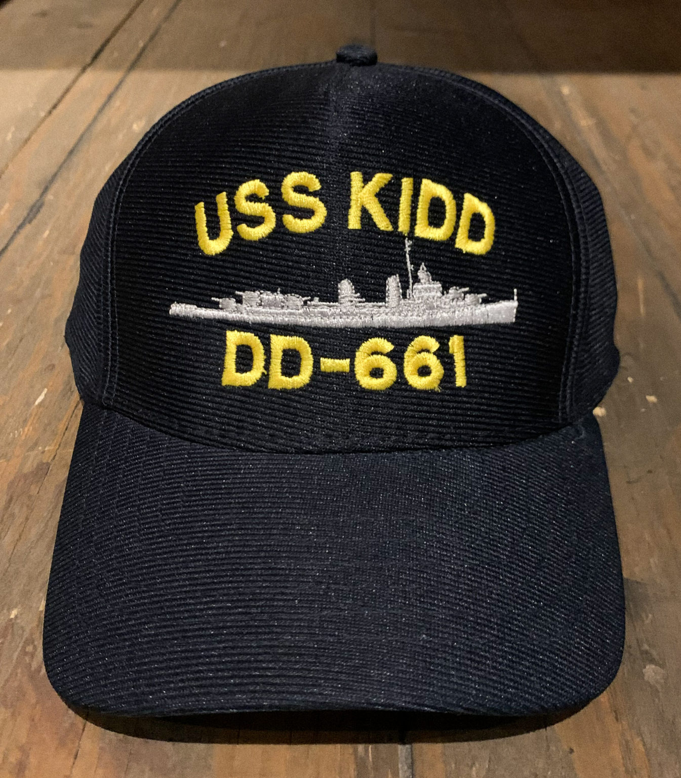 USS KIDD (DD-661) Silhouette Hat - USS KIDD