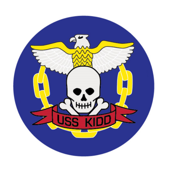 Jolly Roger Logo - USS KIDD